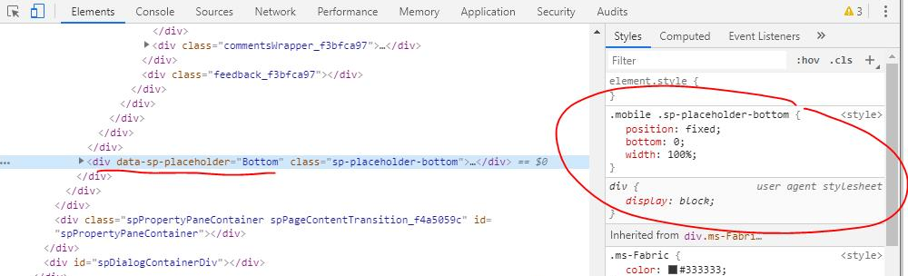 Footer placeholder sometimes not positioned correctly · Issue #2257 ...