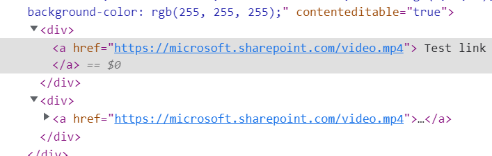 Unexpected html structure when assigning a certain string content to EditorOptions ...