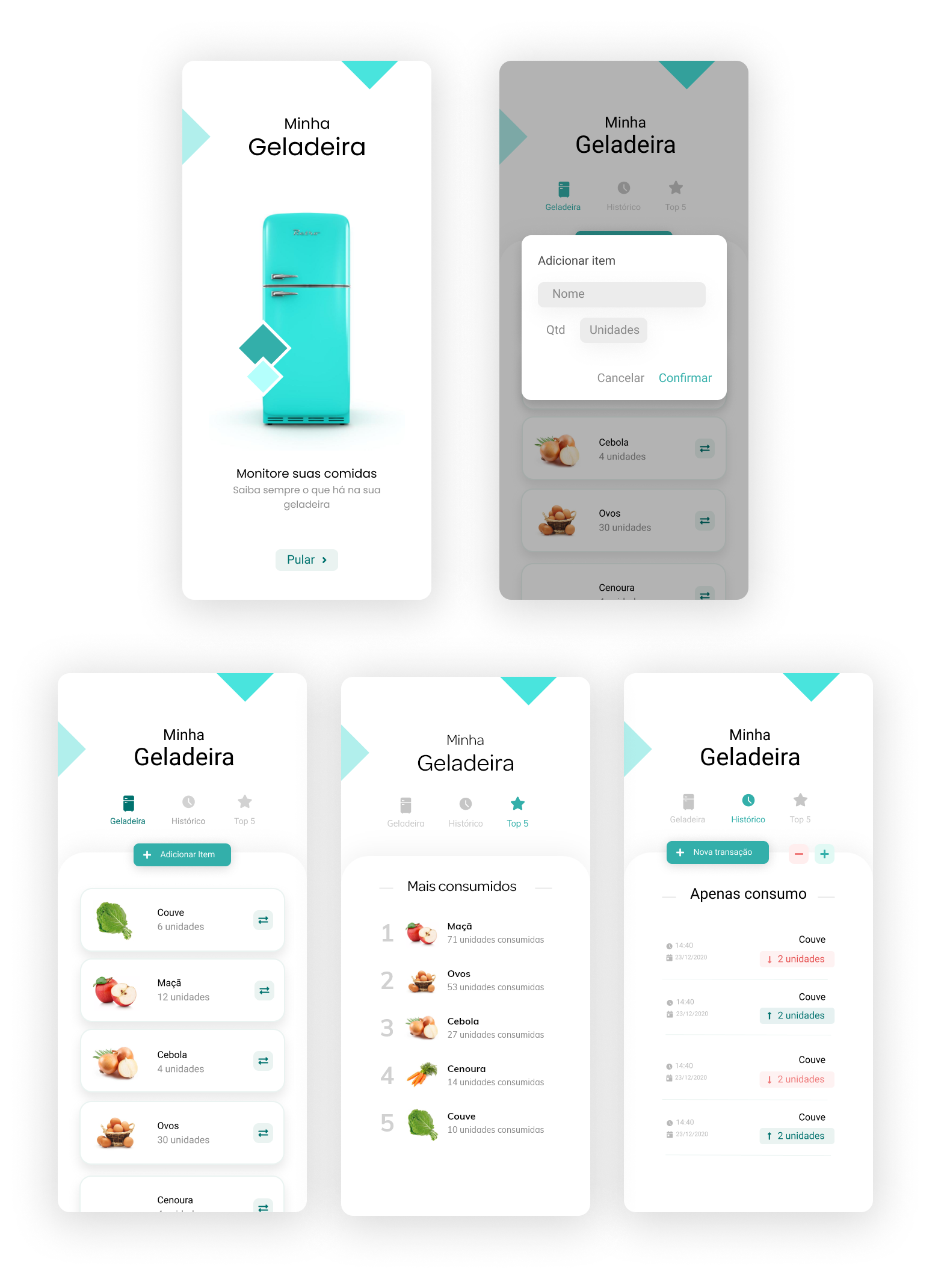 GitHub - jemluz/flutter-fridge: An fridge app with flutter