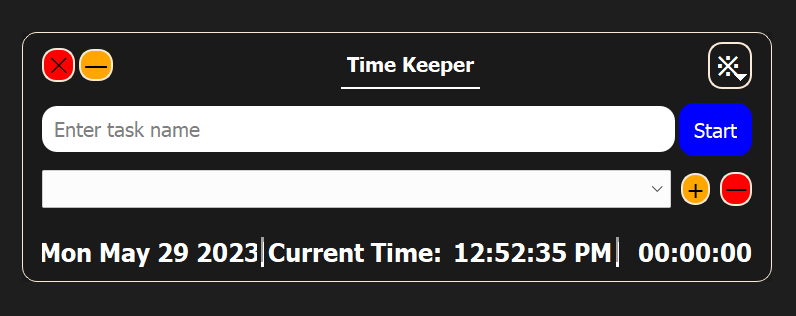 GitHub - jwflammer/Time_Keeper: Tracks your time, works with a MySQL database to store and ...