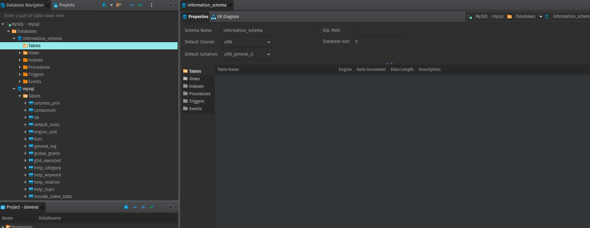 Table of information_schema not showing · Issue #7811 · dbeaver/dbeaver ...