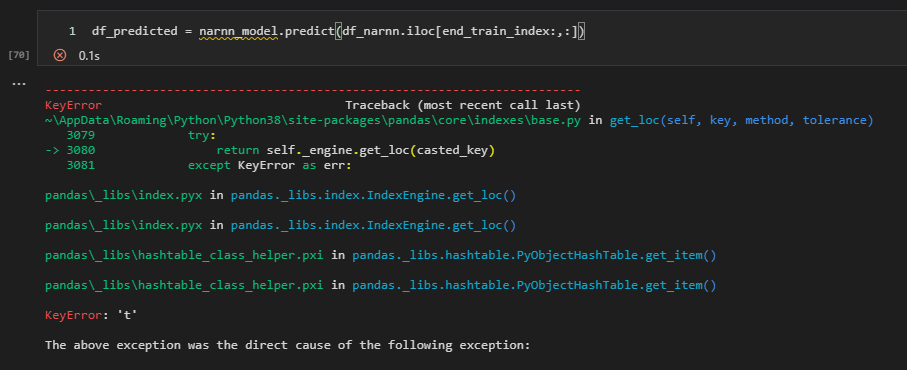 Error in time_dataset.py, t = df.loc[:, "t"].values... if tolerance is not None: KeyError: 't ...