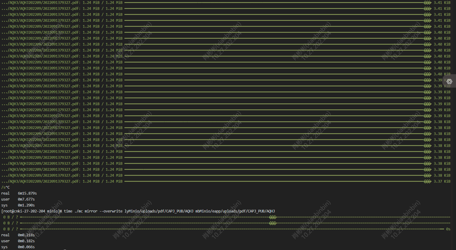 'mc mirror' is very slow · Issue #4251 · minio/mc · GitHub