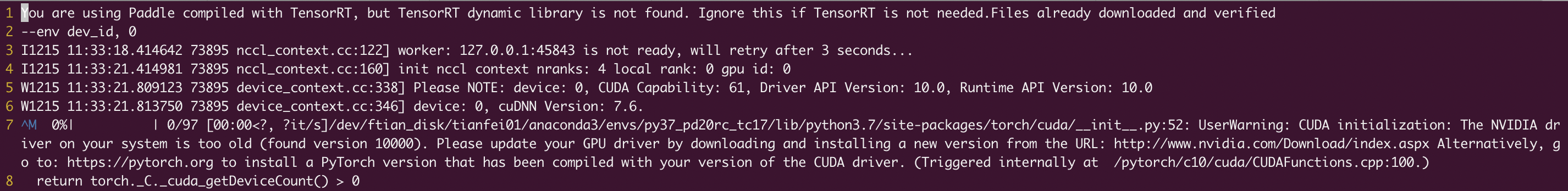 4卡下做shuffle bn出现UnimplementedError · Issue #29610 · PaddlePaddle/Paddle · GitHub