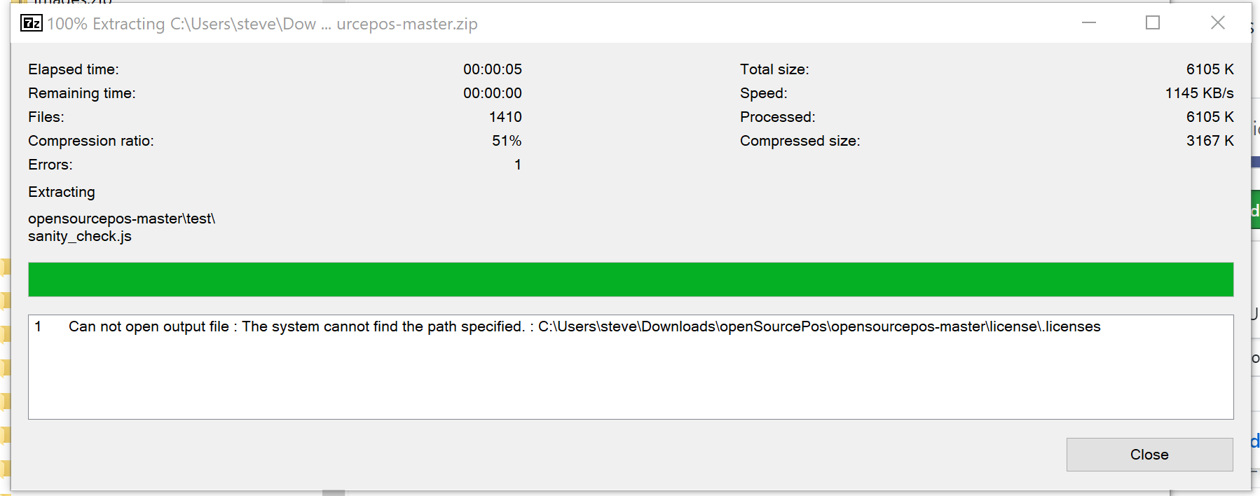 Git issue with LICENSE · Issue #2186 · opensourcepos/opensourcepos · GitHub