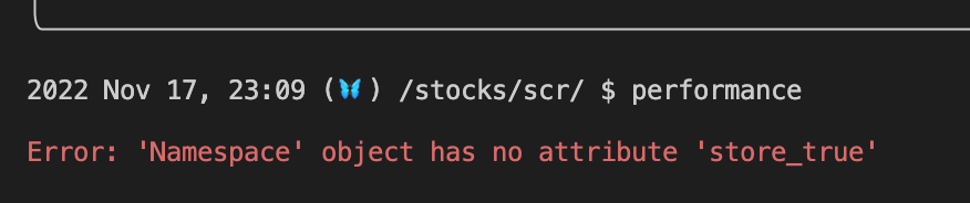[Bug] /stocks/scr/performance 'Namespace' error · Issue #3466 · OpenBB ...
