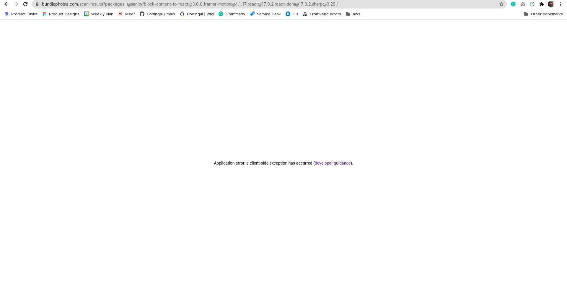 Unable to scan package.json file the app crashes · Issue #581 · pastelsky/bundlephobia · GitHub