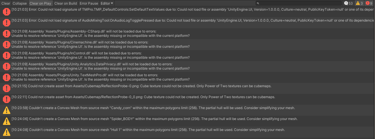 [Bug]: Errors with all monobehavior at import time · Issue #687 · AssetRipper/AssetRipper · GitHub