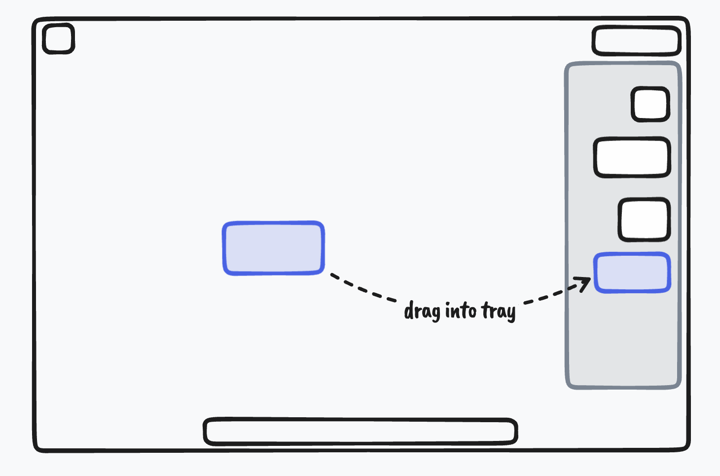 [feature] Drag-and-drop tray · Issue #286 · tldraw/tldraw-v1 · GitHub