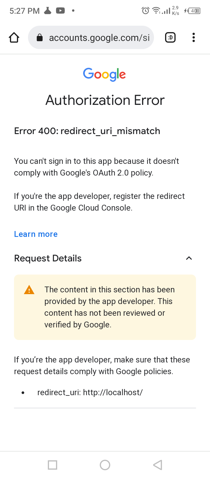 Quasar Capacitor google login issue · quasarframework quasar · Discussion #11514 · GitHub