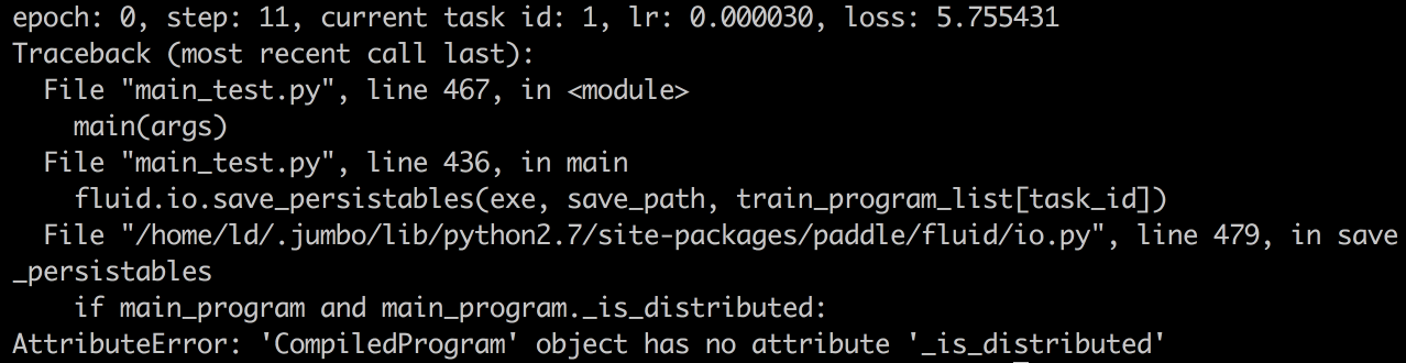 如何save CompiledProgram？ · Issue #17384 · PaddlePaddle/Paddle · GitHub