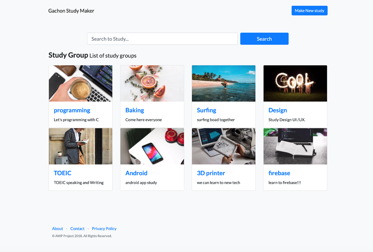 GitHub - KimYJin/Web-Programming: create Web Site where students can organize study groups ...