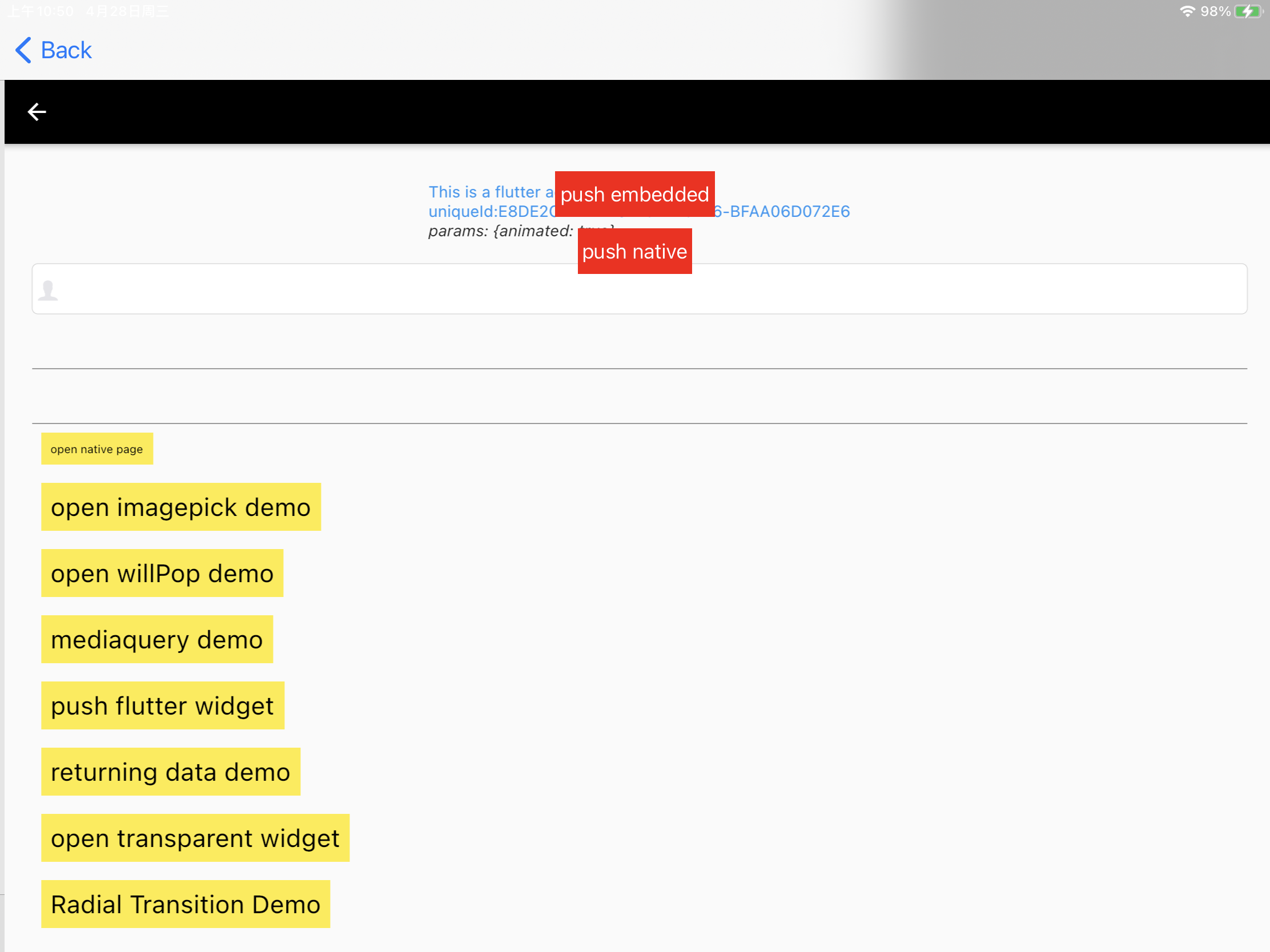 在ipad上面首次打开flutter页面字体异常 · Issue #1070 · alibaba/flutter_boost · GitHub