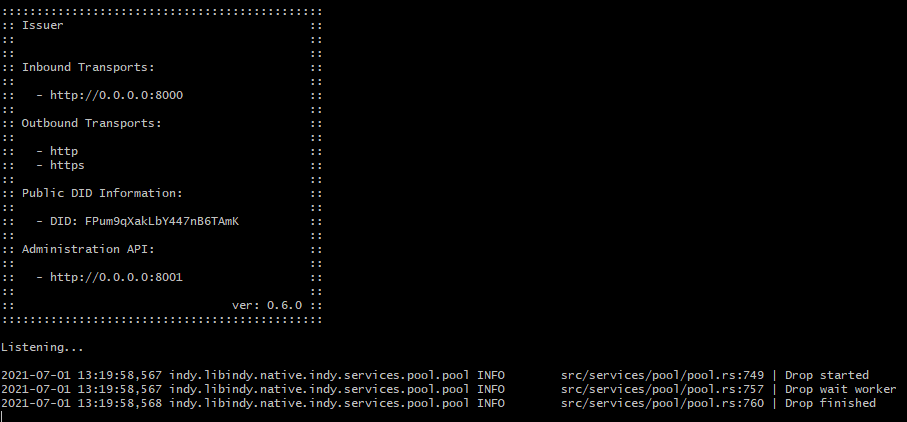ACA-Py agent V0.6.0 can't run agent on localhost · Issue #1279 · openwallet-foundation/acapy ...