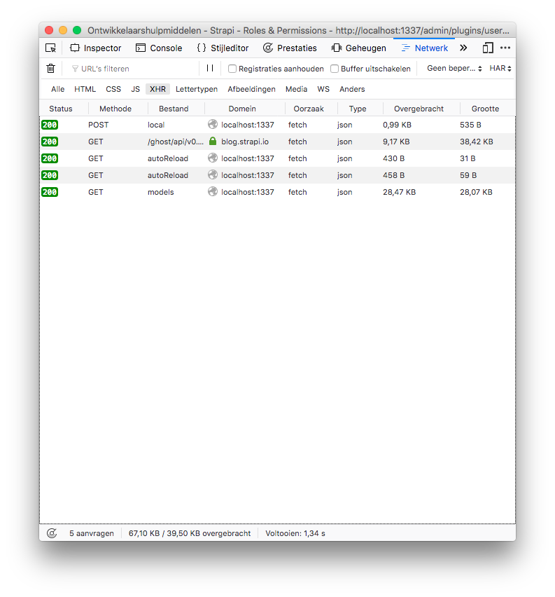 Strapi Dashboard only show Content Types after a fresh login. Once browser refreshes only Users ...