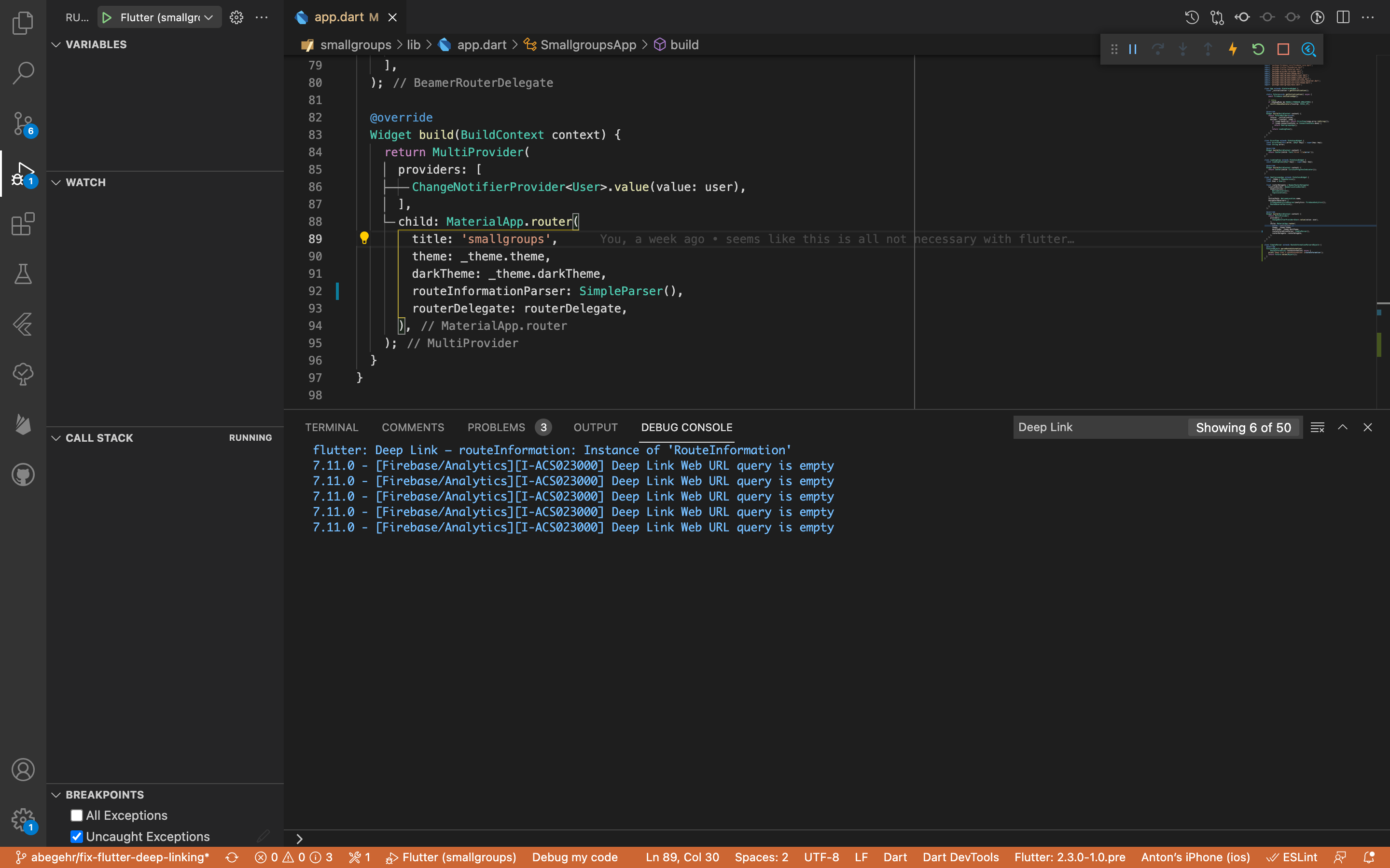 iOS Universal Links for Navigator2.0/Router with ...