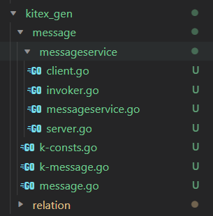 一个微服务下生成多个模块，后生模块的handler和main中代码生成不完整 · Issue #823 · cloudwego/kitex · GitHub