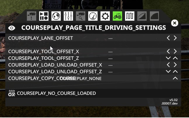 Items gone. Text instead · Issue #2365 · Courseplay/courseplay · GitHub