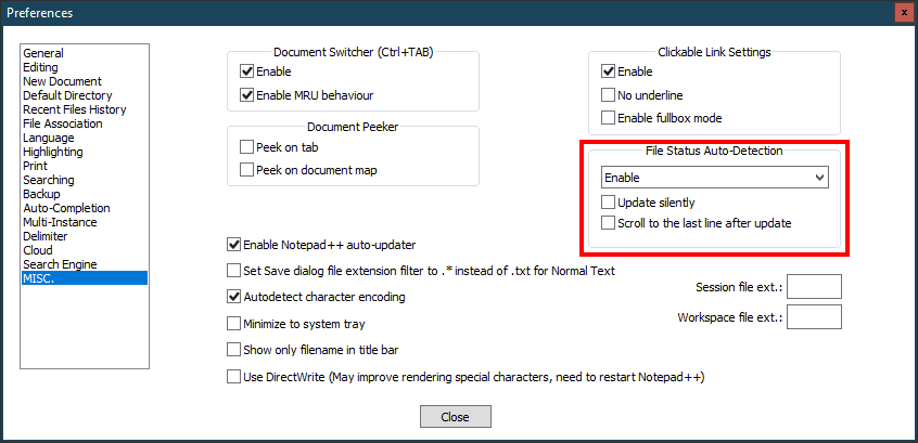 [feature] No auto-reload on exiting · Issue #9422 · notepad-plus-plus ...