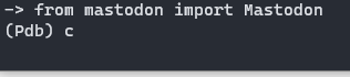 Import of module does not seem to finish (Windows, Python 3.10.0 · Issue #288 · halcy/Mastodon ...