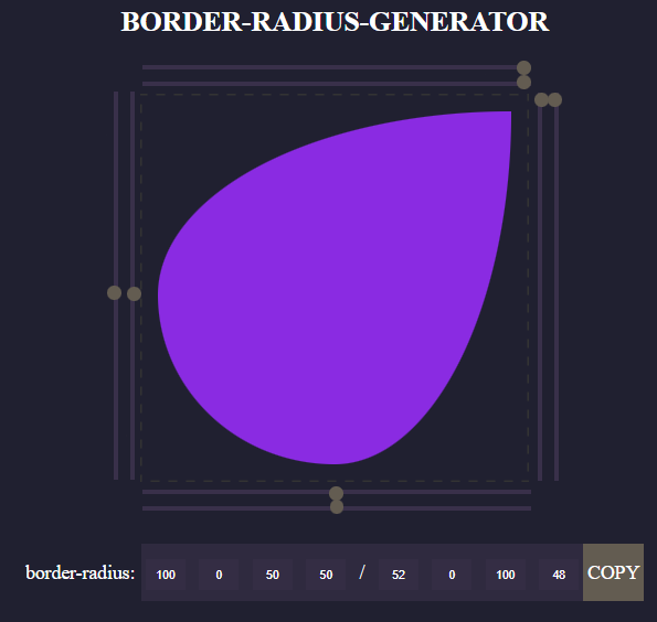 GitHub - renanfonseca/Border-Radius-Generator