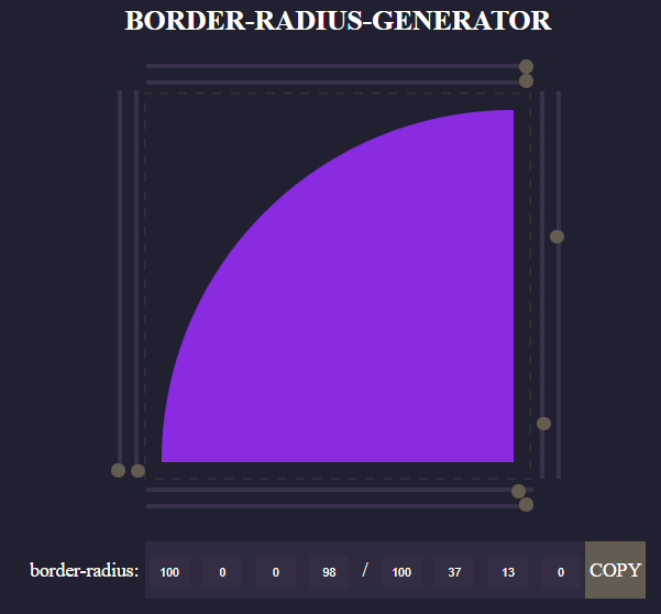 GitHub - renanfonseca/Border-Radius-Generator