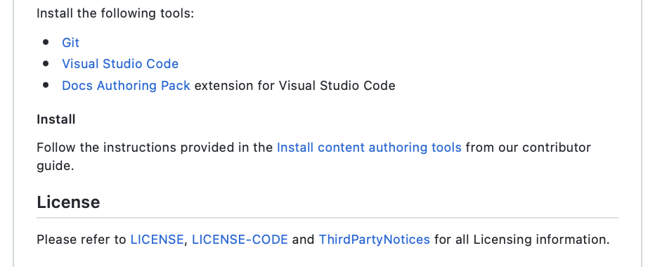 Install section of the README.md instruction gives a 404 error · Issue #96460 · MicrosoftDocs ...