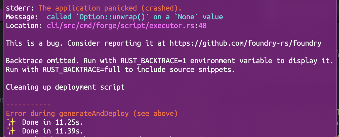 Compiler Run Crashes When Importing And Calling A Public Function Mud · Issue 4447 · Foundry 