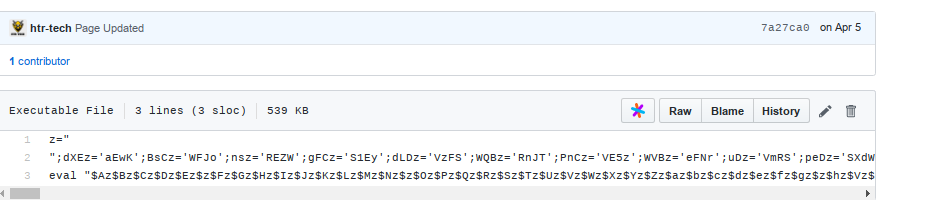nice obfuscation bro · Issue #12 · htr-tech/zphisher · GitHub