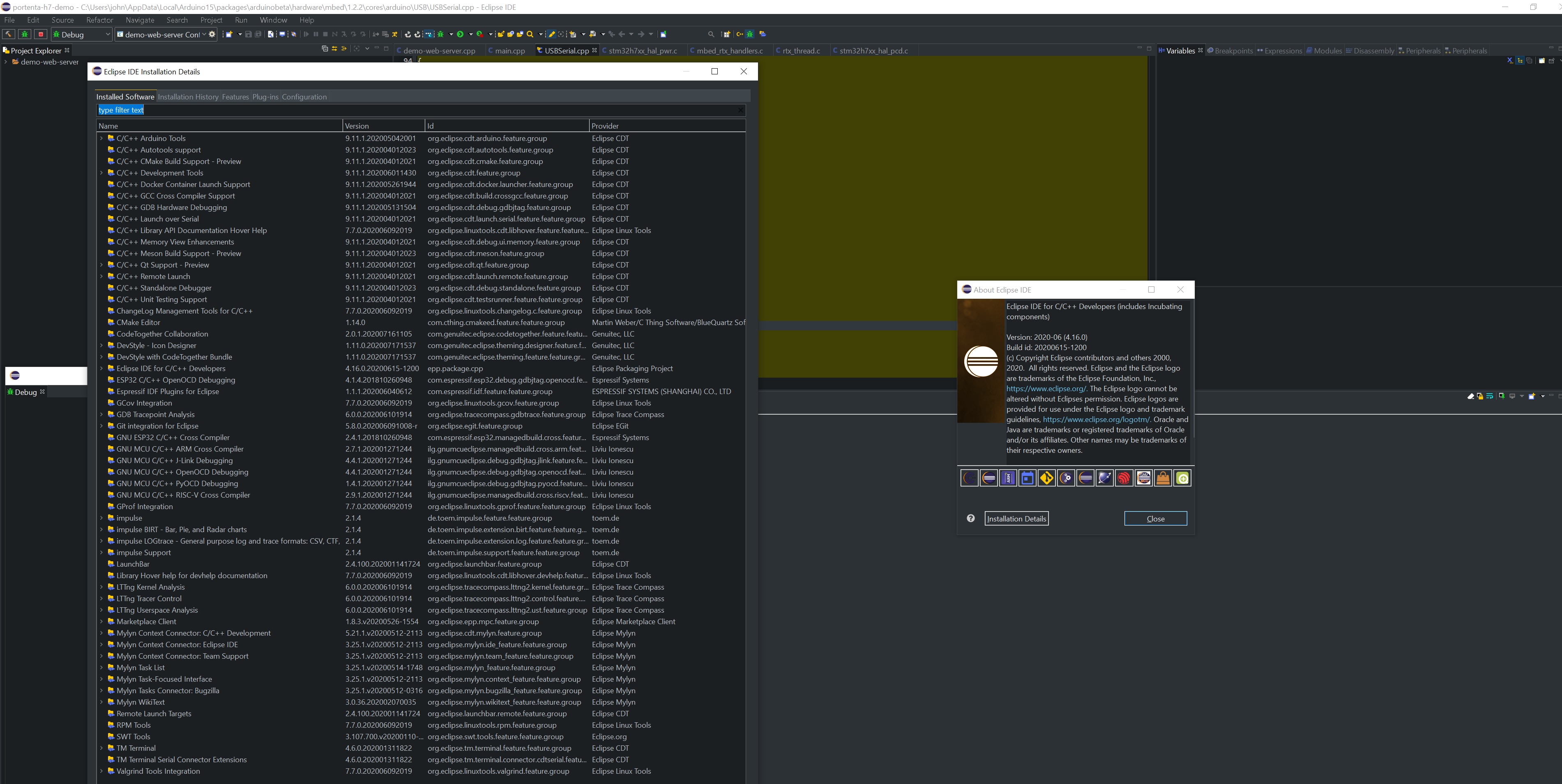 Mbed V122 Portenta Not Recognized · Issue 295 · Arduinoarduino Pro Ide · Github