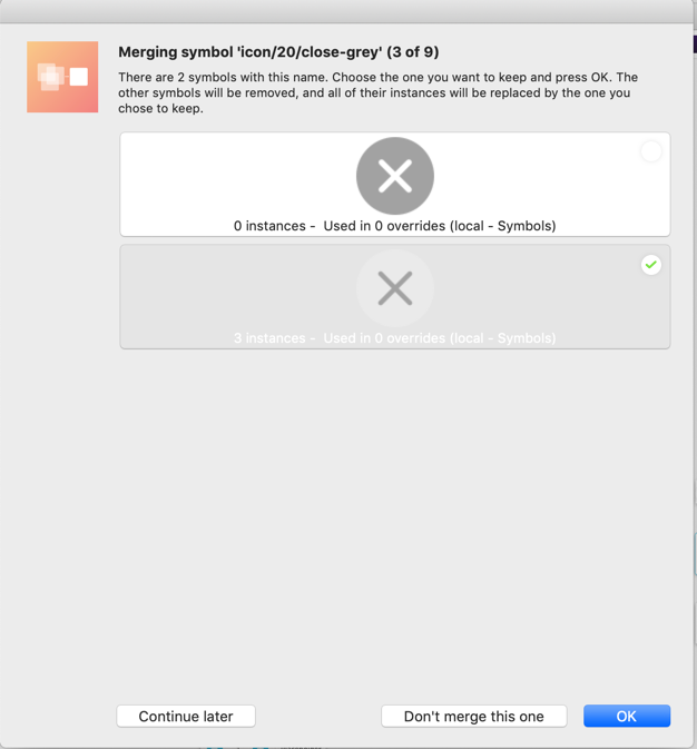 Selected symbol indicator · Issue #67 · oodesign/merge-duplicate ...