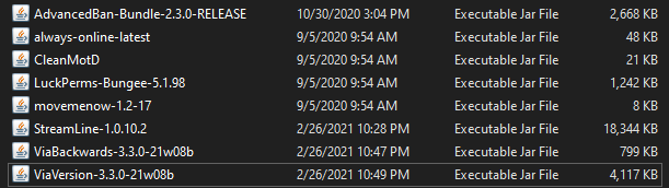 ViaVersion not even loading for 21w08a/b (DEV branch) · Issue #2371 · ViaVersion/ViaVersion · GitHub
