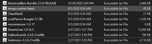 ViaVersion breaking and throwing error to console upon start up. (21w08b / DEV branch) · Issue ...