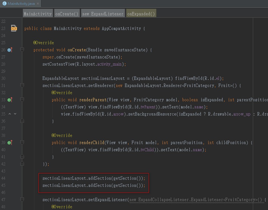 Why twice? · Issue #3 · iammert/ExpandableLayout · GitHub