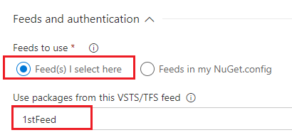 Enable to select multiple feeds in NuGet restore task Feed(s) I select here · Issue #6561 ...