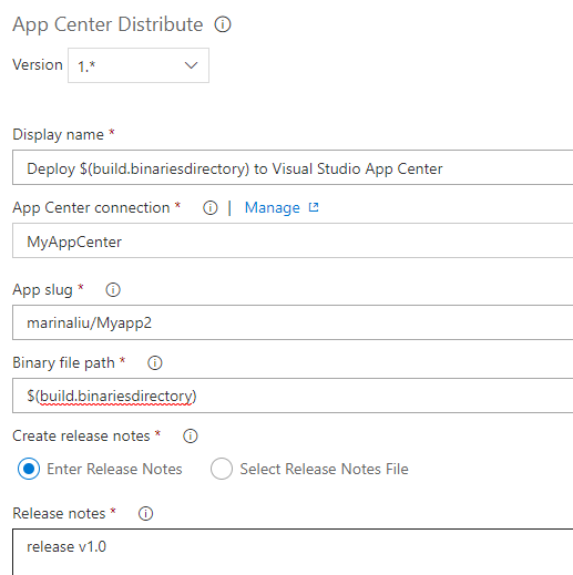 App Center Distribute task show errors when queuing YAML build · Issue #7350 · microsoft/azure ...