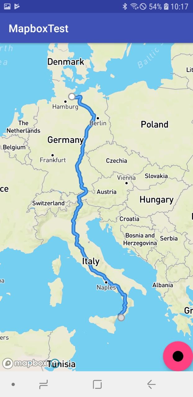 Footer informations are not correct for a long directions route · Issue #1443 · mapbox/mapbox ...