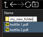 Naming a newly created folder renames all selected files instead · Issue #594 · tablacus ...