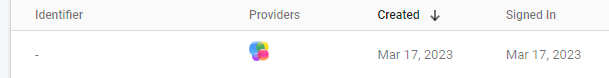 After upgrading to 10.6 Firebase Authentication I still don't see a ... After upgrading to 10.6 Firebase Authentication I still don't see a ...