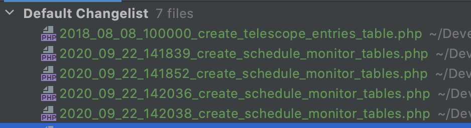 Migration published every time even though one already exists · Issue ...