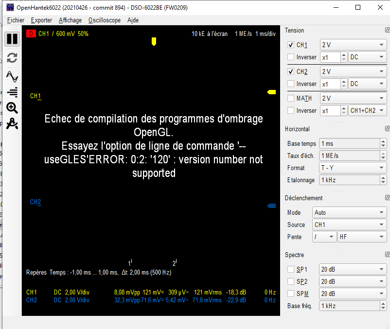 [W10] OpenHantek6022 wont even show up, Qt5 related issue found in Windows logs · Issue #184 ...