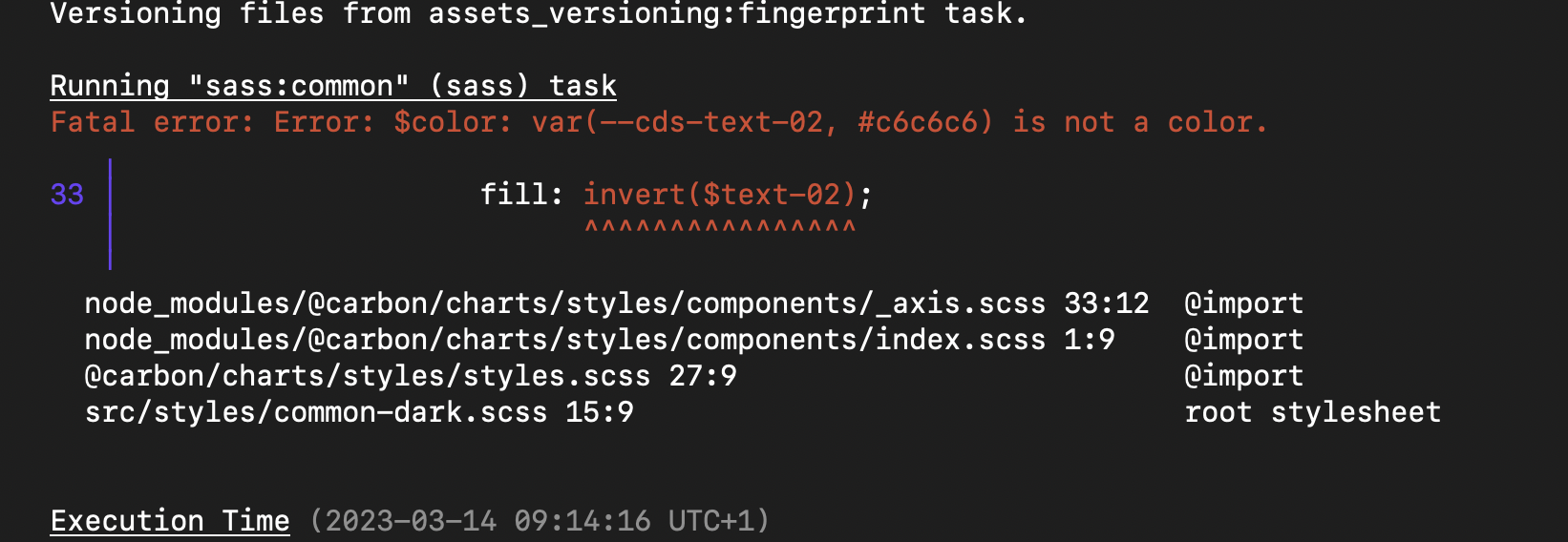 [Bug]: "@carbon/charts": "0.58.1" cause fail of build · Issue #1524 · carbon-design-system ...