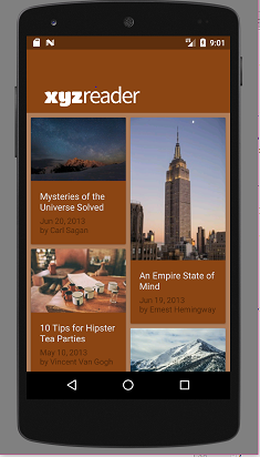 GitHub - shashvati16/xyz-reader: RSS feed reader app listing various topics