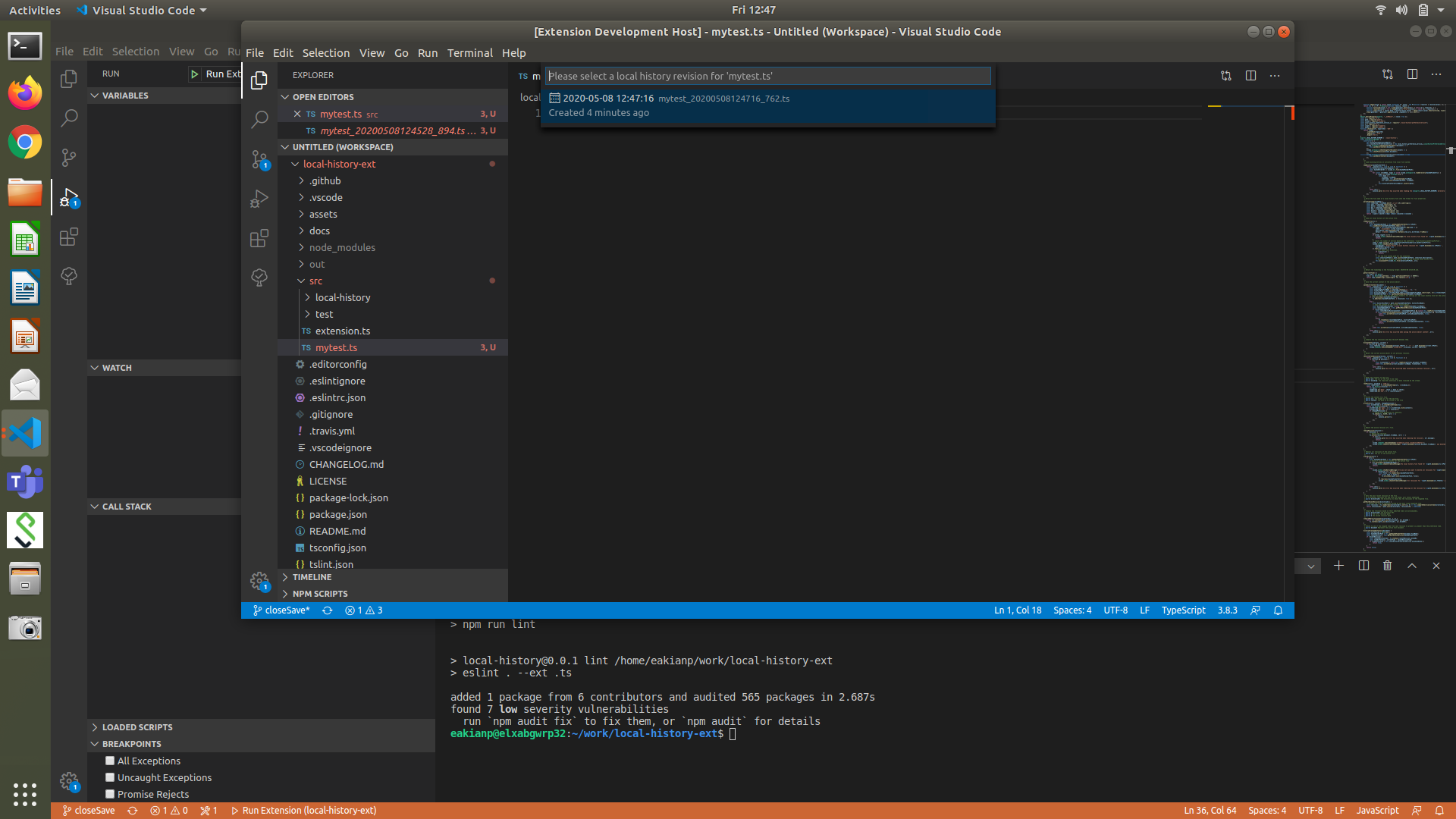 Relative creation time is wrong when timestamp of a revision is updated · Issue #65 · vince ...