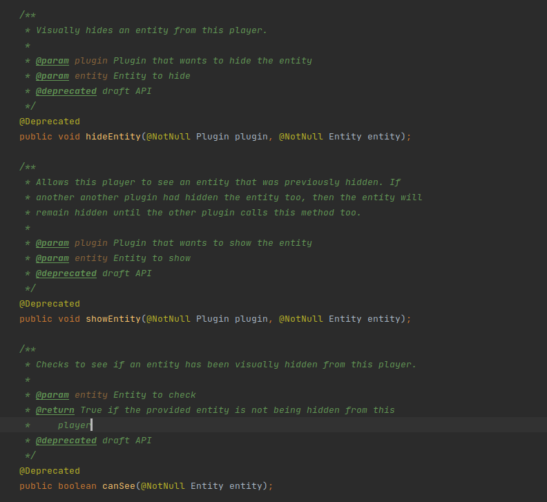 Creating invisible entities · Issue #5040 · PaperMC/Paper · GitHub