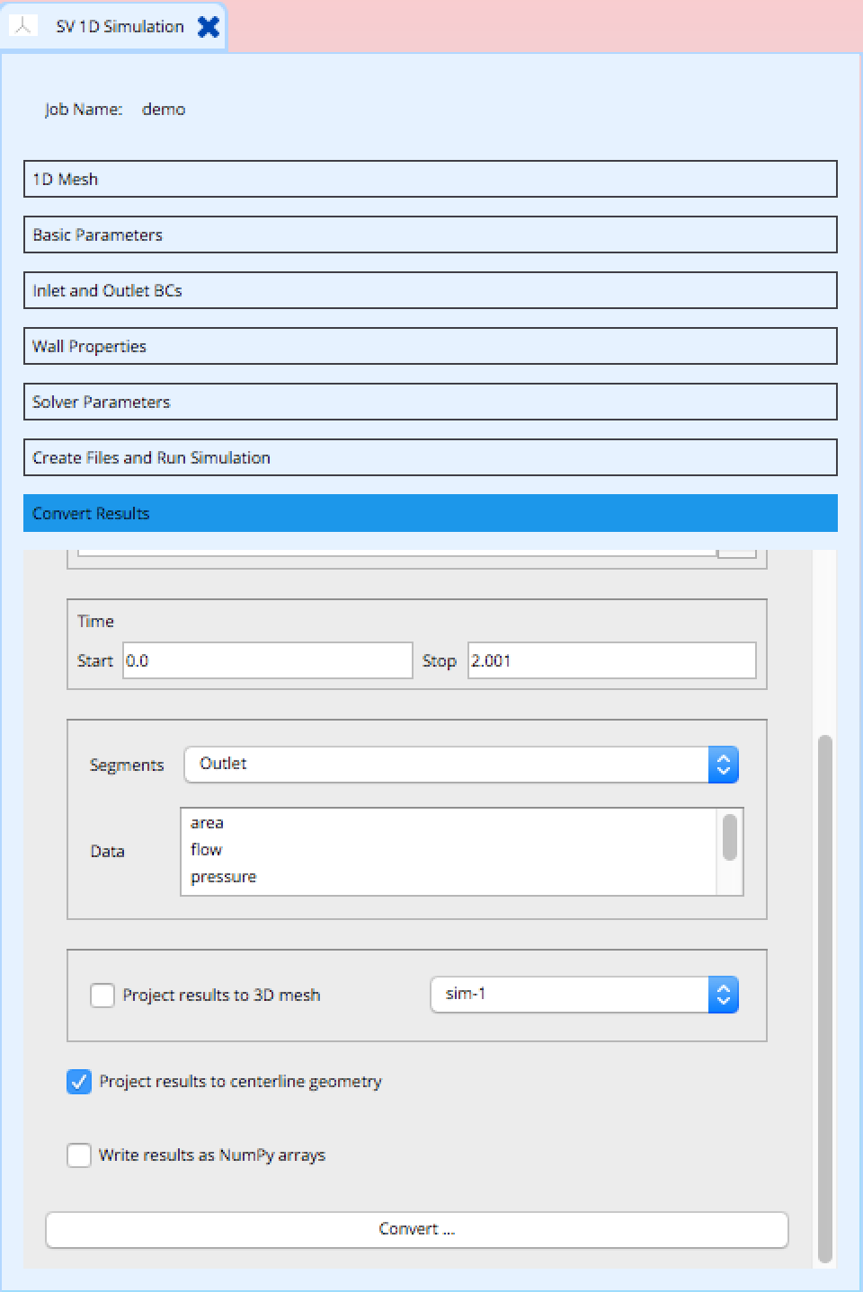 1D post-processing · Issue #817 · SimVascular/SimVascular · GitHub