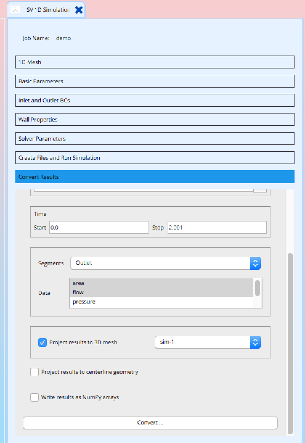 1D post-processing · Issue #817 · SimVascular/SimVascular · GitHub