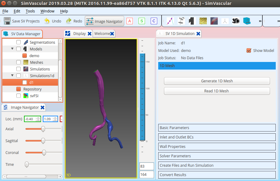 Create 1D Simulation Plugin · Issue #437 · SimVascular/SimVascular · GitHub