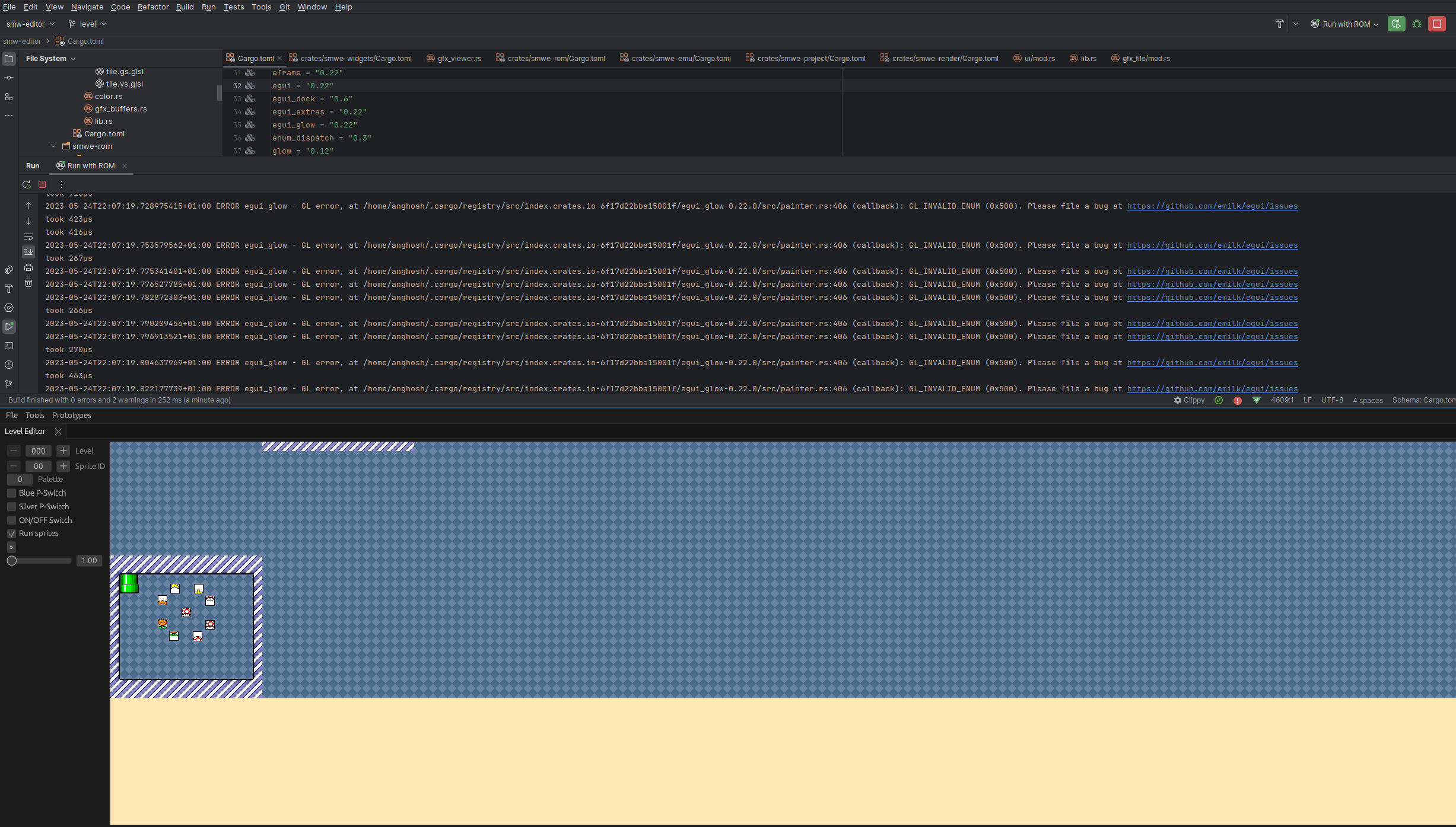 egui_glow - GL error · Issue #3025 · emilk/egui · GitHub