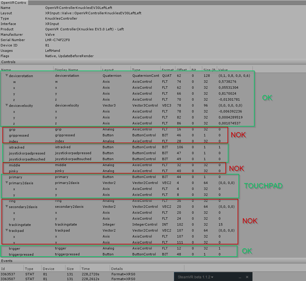 [XR] OpenVR Knuckles controllers are not supported · Issue #201 · Unity-Technologies/InputSystem ...